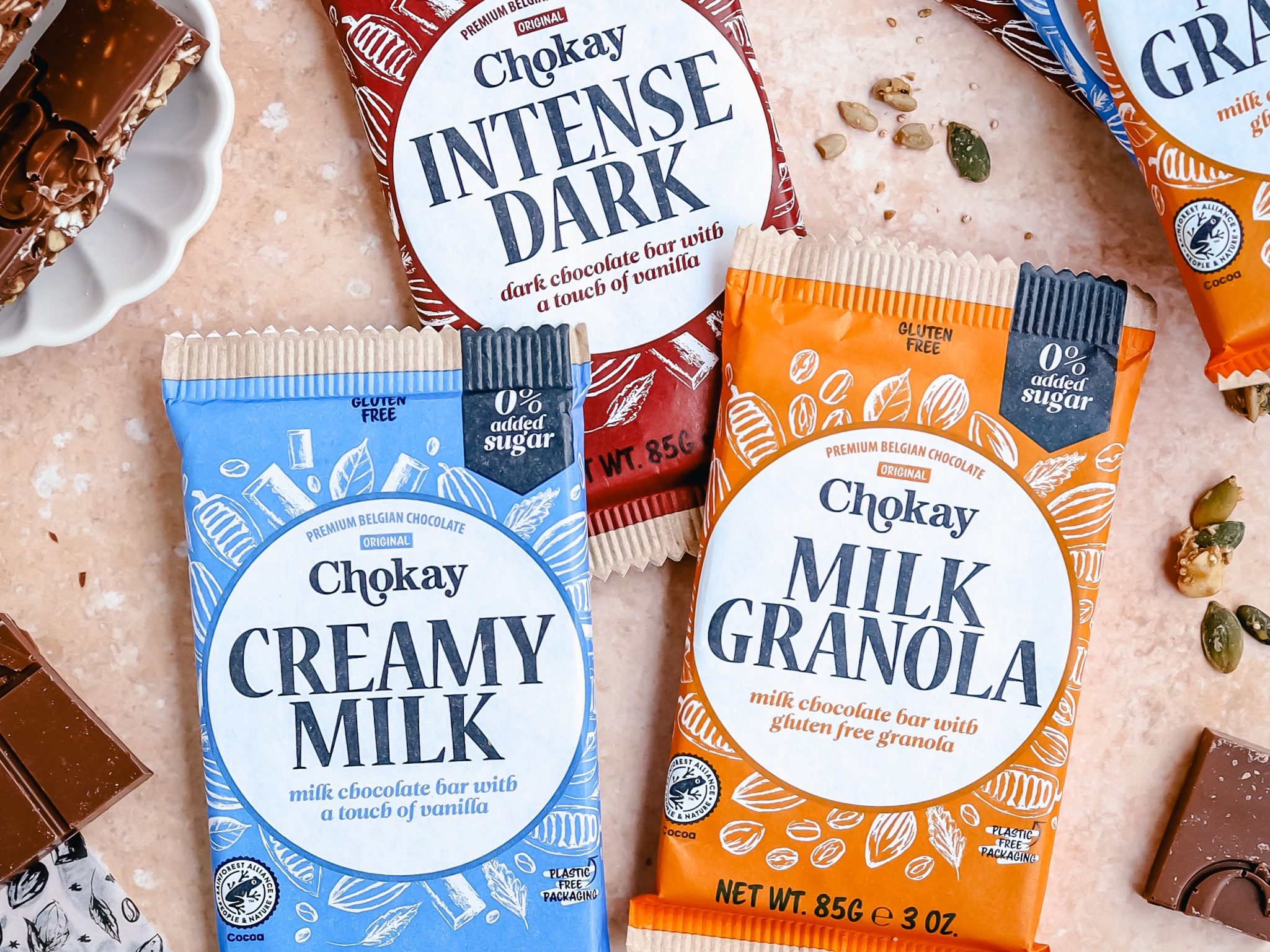 Chokay.com - Belgische Premium-Schokolade - ohne Zuckerzusatz